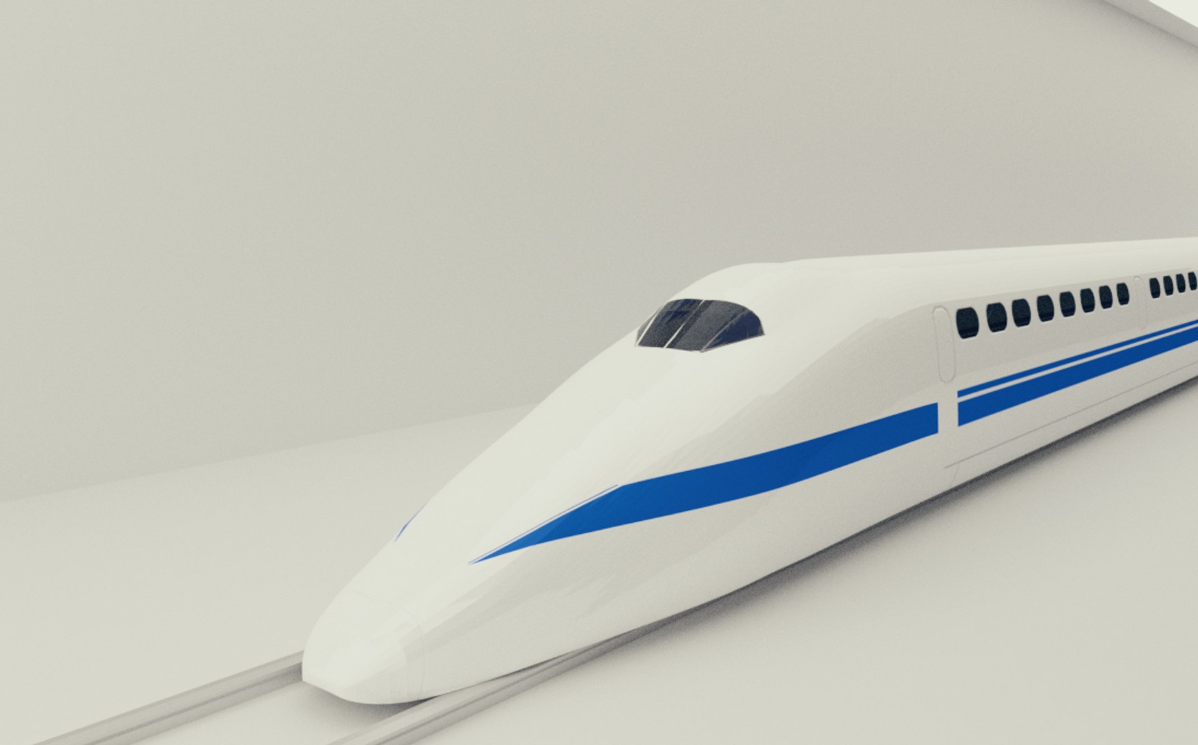 Bullet Train Model - TurboSquid 1220930