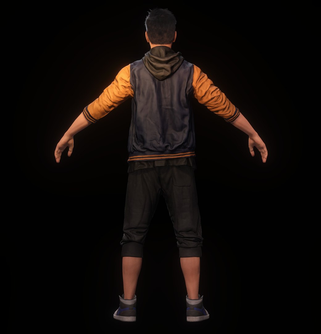 Athlete Jock PBR Game Ready 3D model - TurboSquid 2095729
