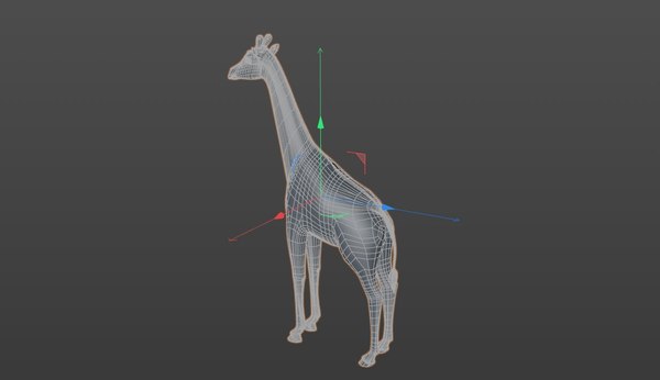 Realistic giraffe model - TurboSquid 1699246