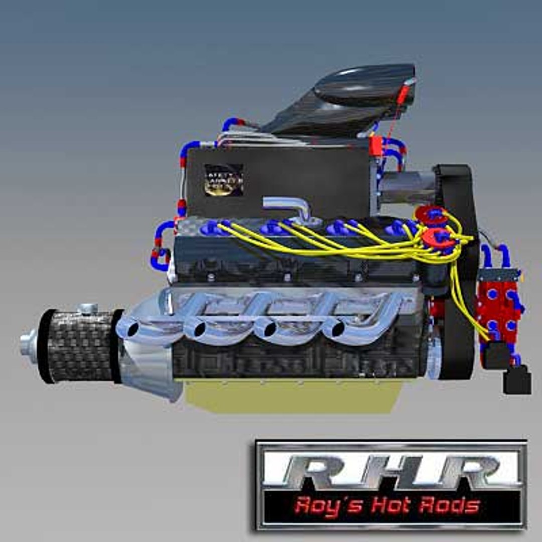 3d Model Of Fuel Motor