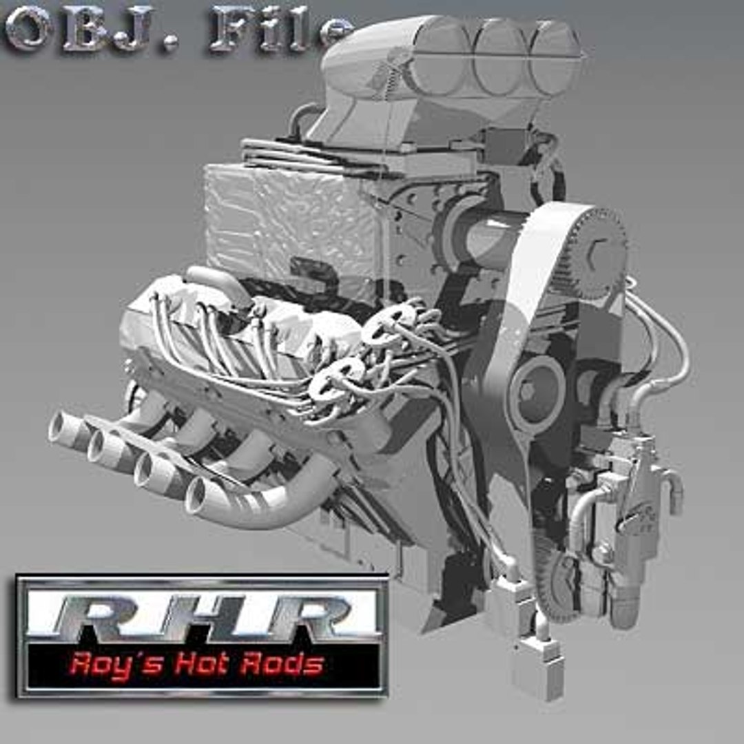 3d Model Of Fuel Motor