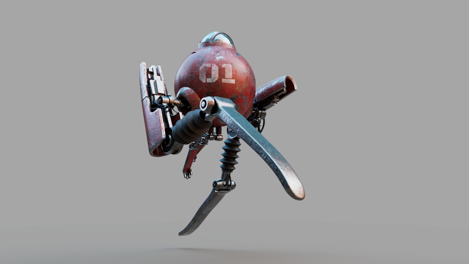 Runner Bot Model - TurboSquid 2236595
