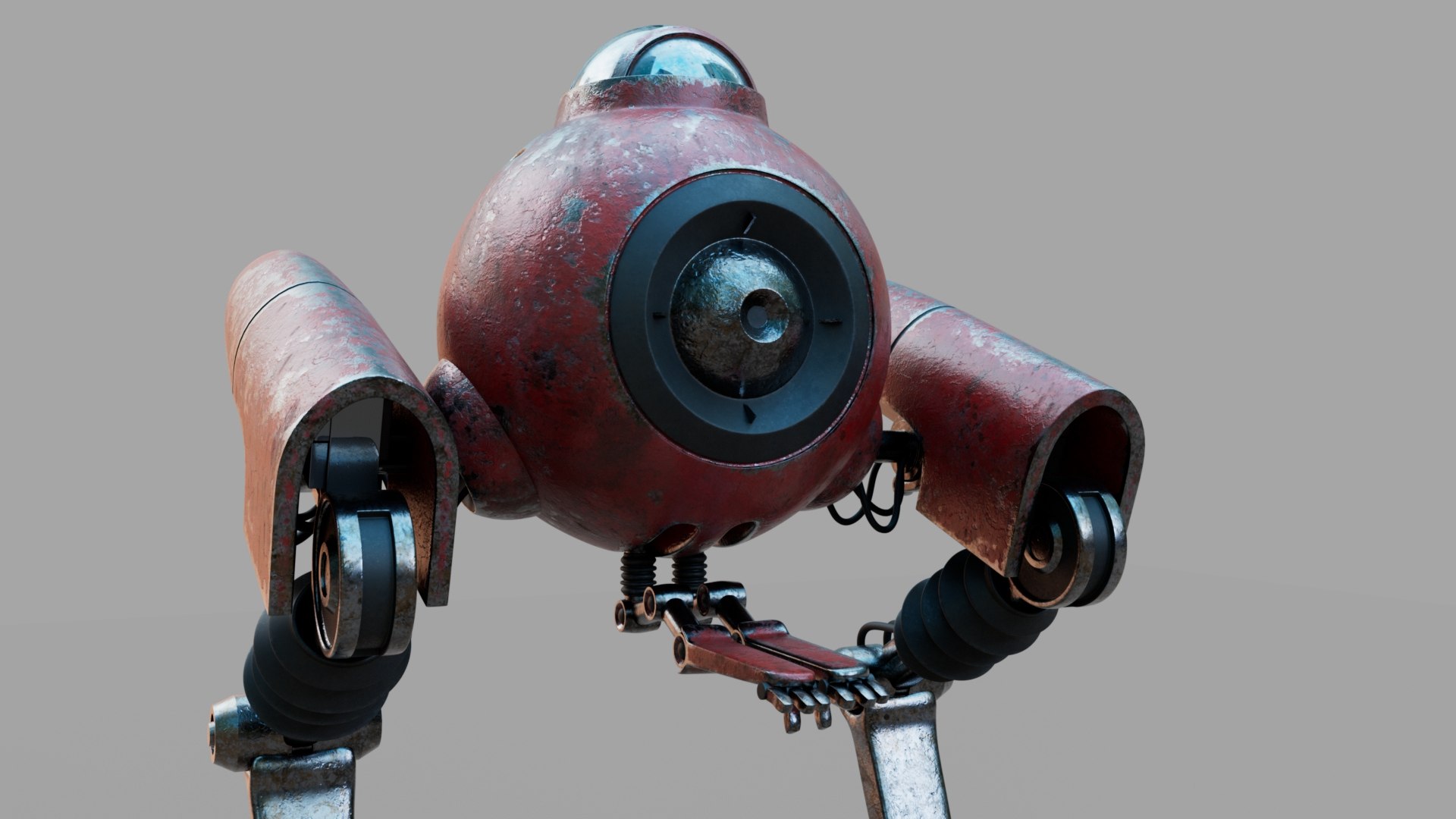 Runner Bot Model - TurboSquid 2236595