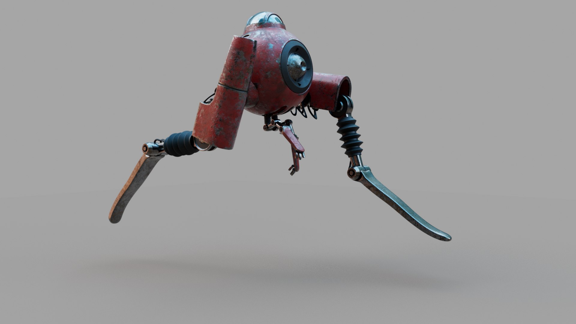 Runner Bot Model - TurboSquid 2236595