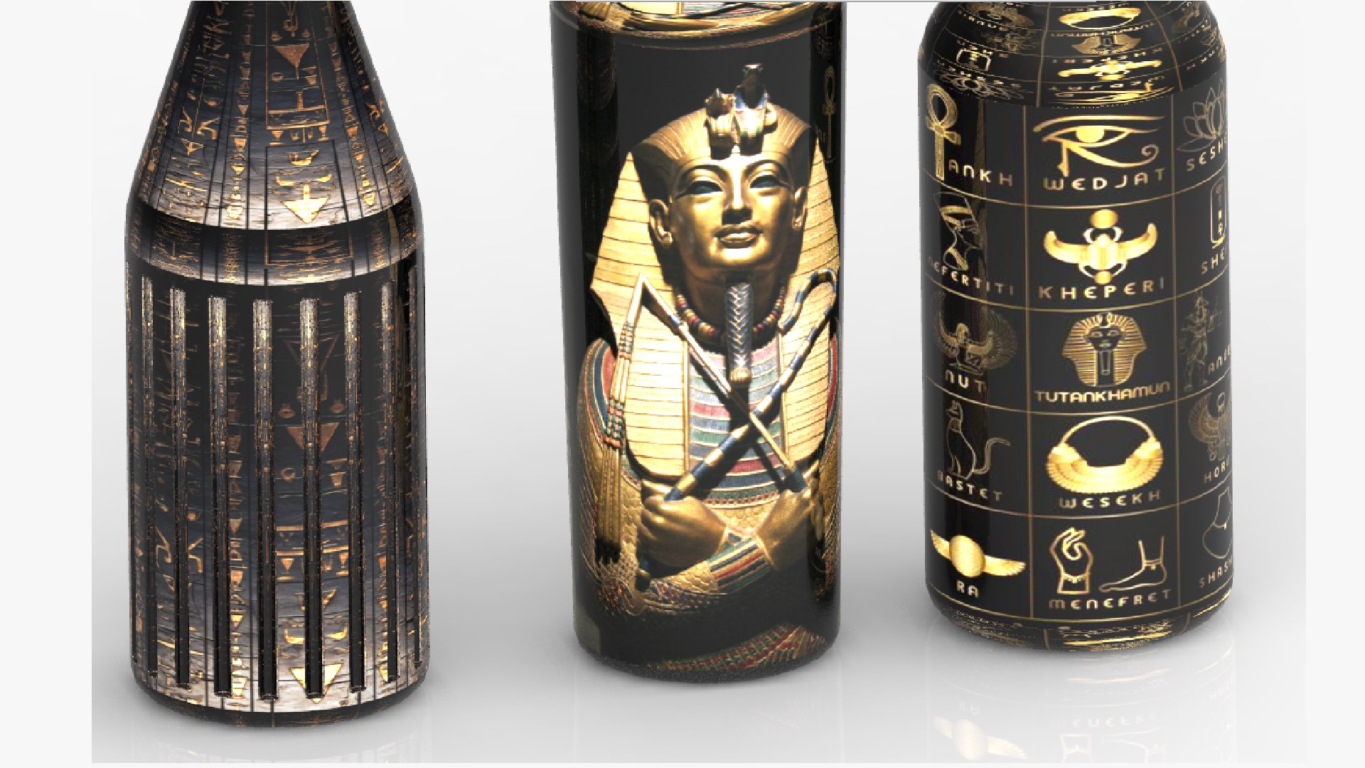 Water Bottle Print Egypt Water Bottle Model - TurboSquid 2144265