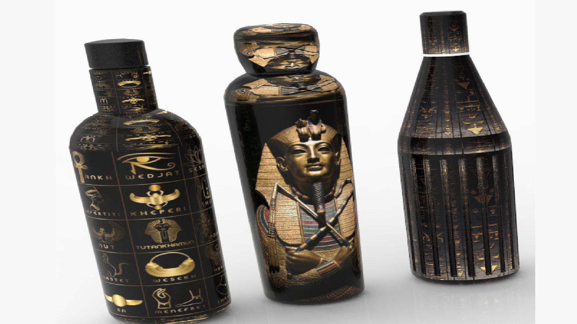 Water Bottle Print Egypt Water Bottle Model - TurboSquid 2144265