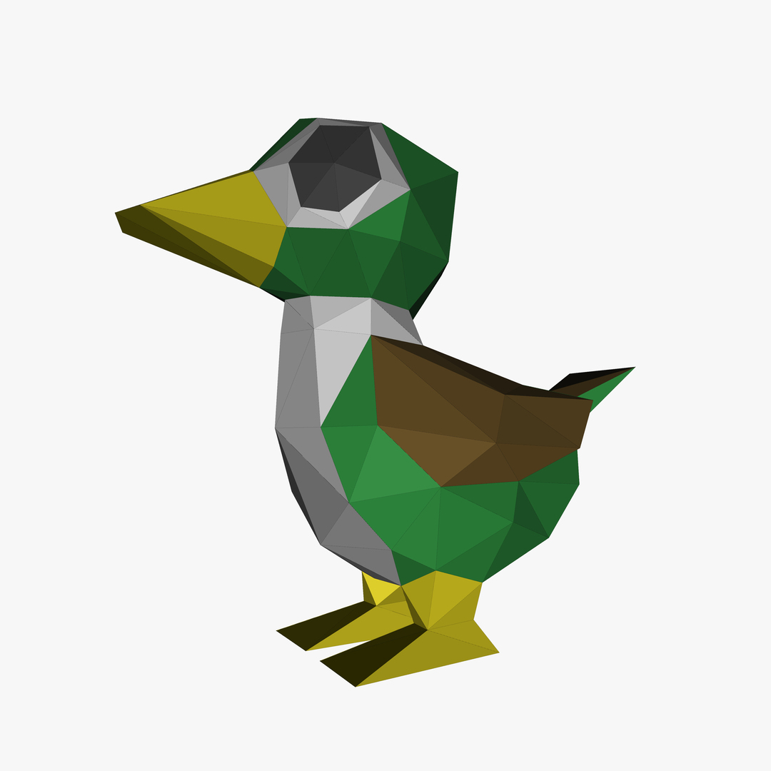 DUCK PAPERCRAFT 3D Model - TurboSquid 1852137