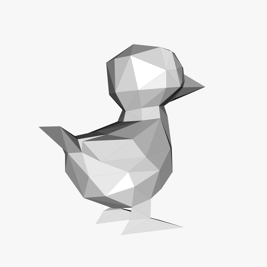 DUCK PAPERCRAFT 3D Model - TurboSquid 1852137