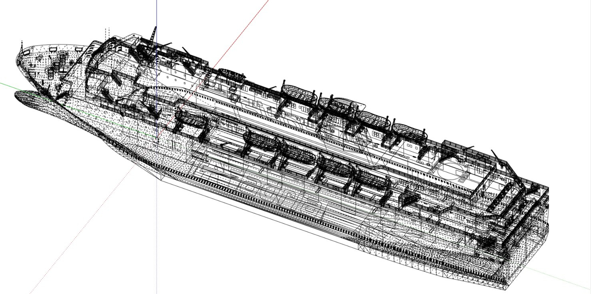 3D ferries af francesca - TurboSquid 1321033
