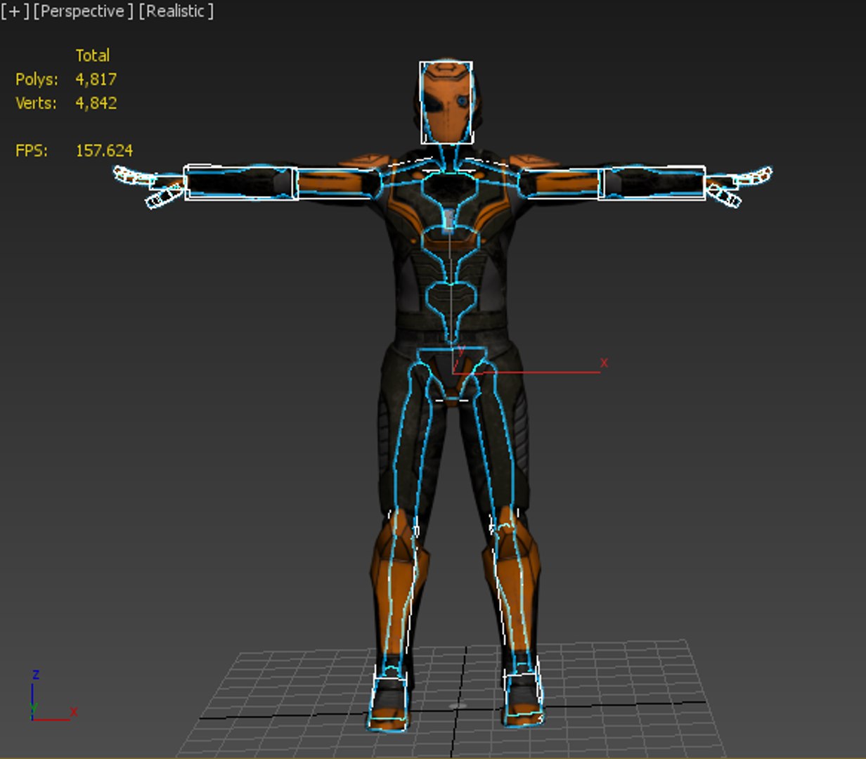 Armored Soldier 3D Model - TurboSquid 1885634