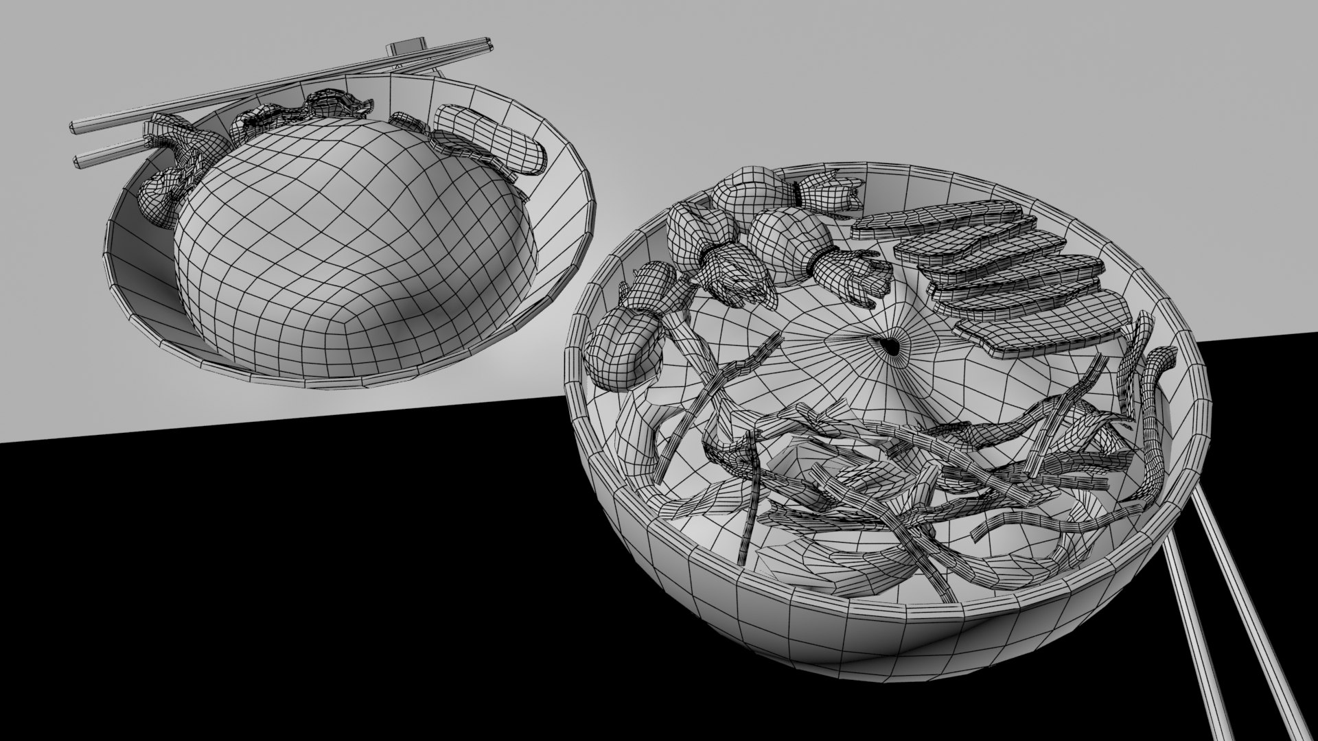Wanton Noodle 3D Model - TurboSquid 1925776