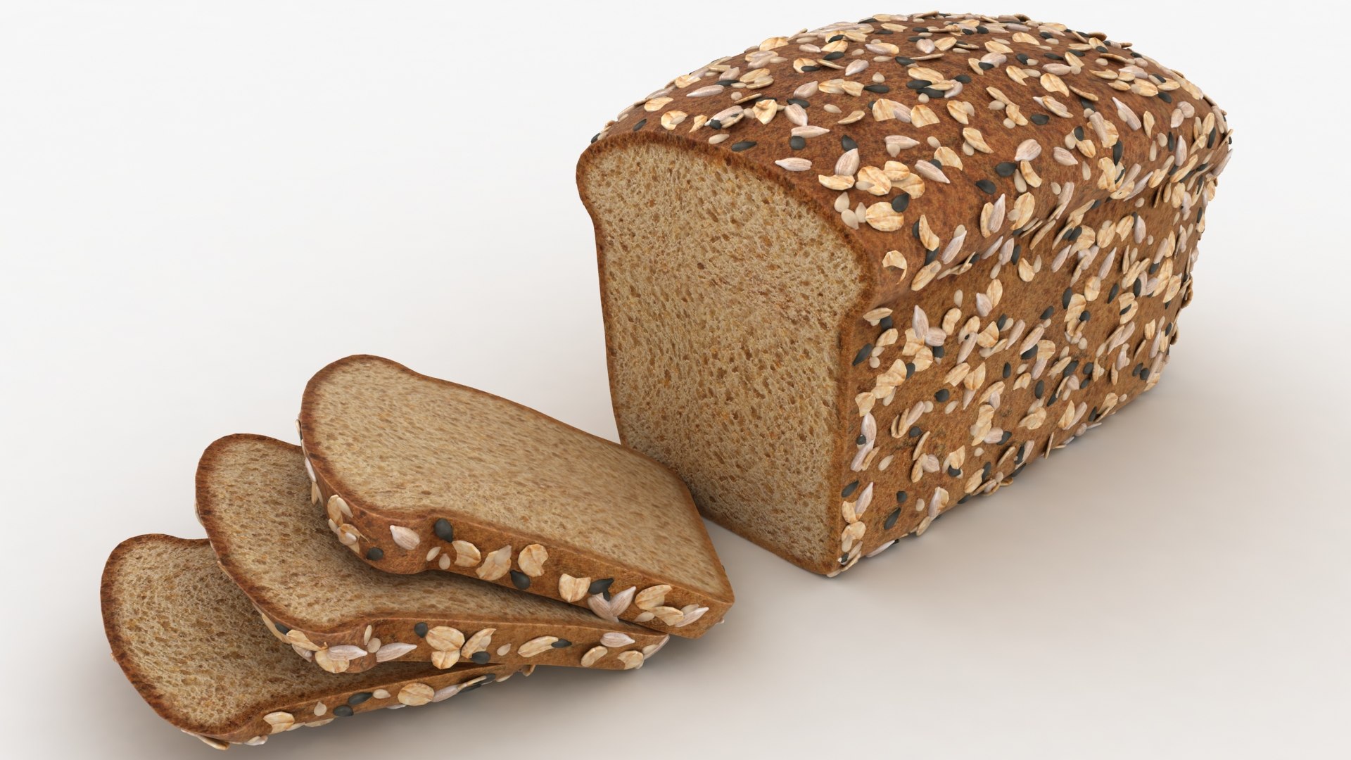 Realistic bread 3D model - TurboSquid 1450141