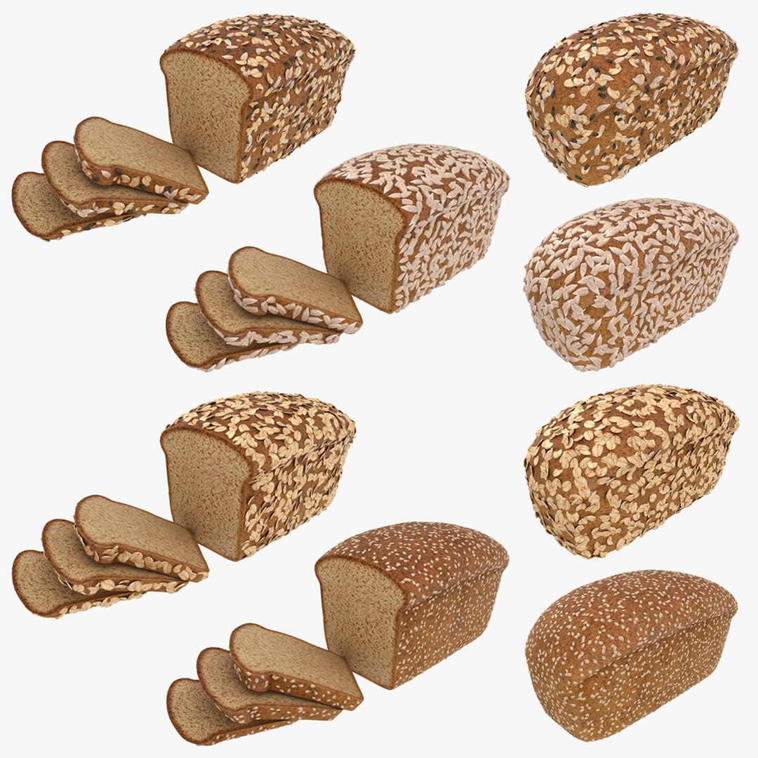 Realistic bread 3D model - TurboSquid 1450141