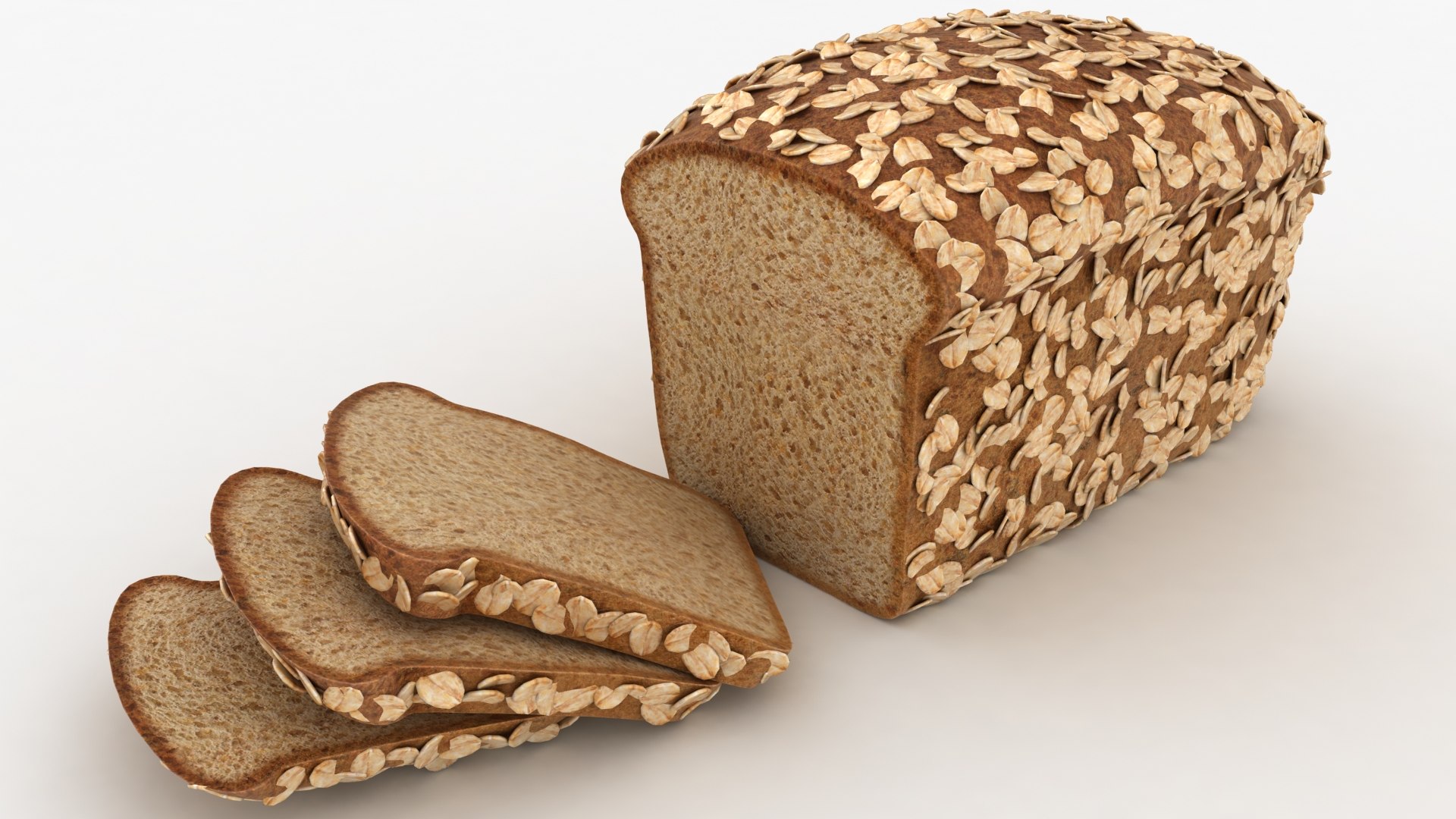 Realistic bread 3D model - TurboSquid 1450141