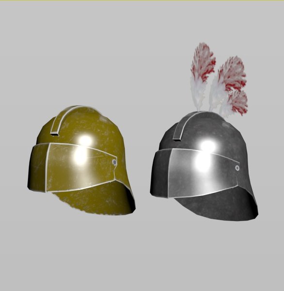 3D model hats helmet jester viking - TurboSquid 1501309