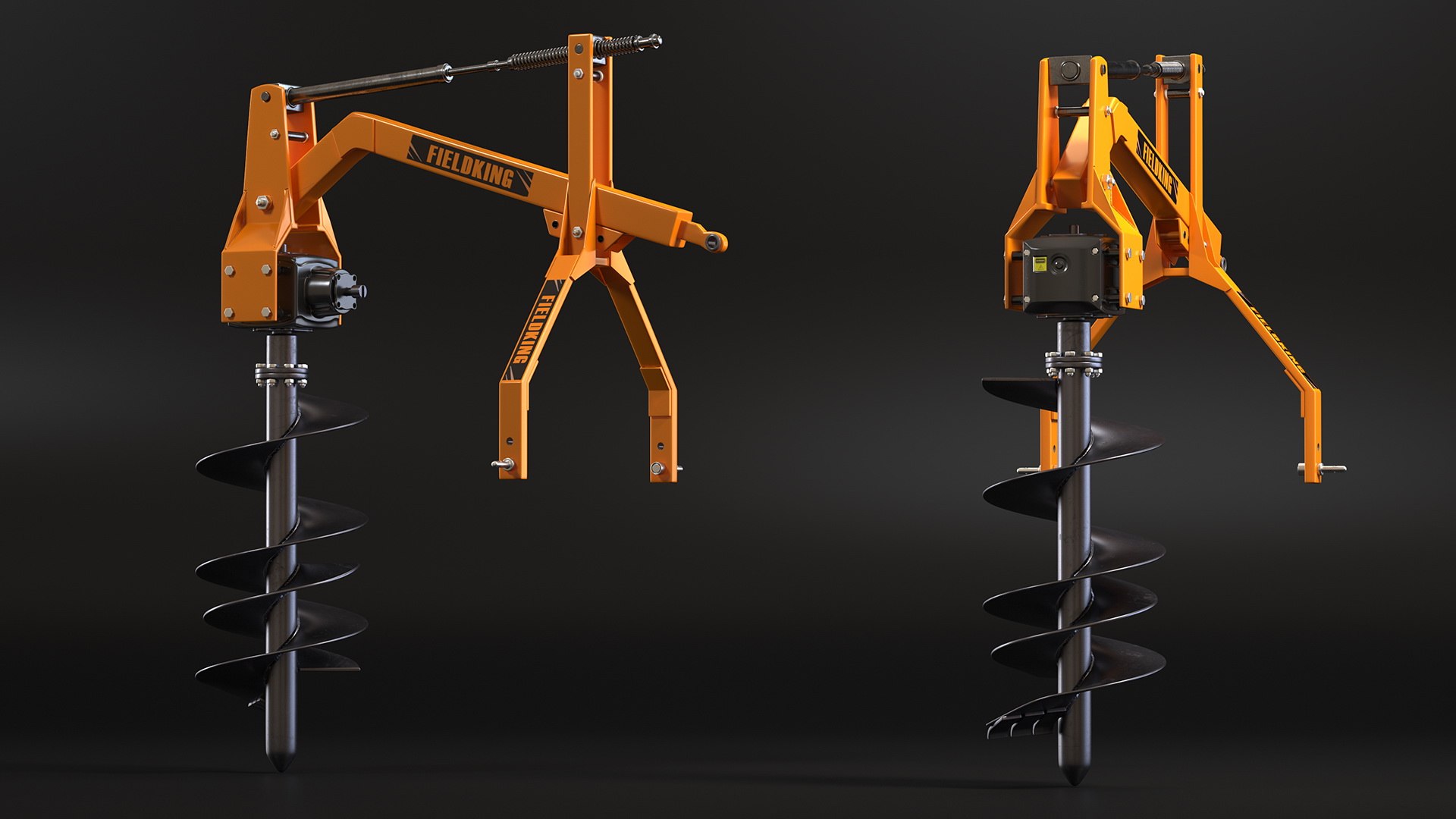 3D Fieldking Post Hole Digger - TurboSquid 1964186