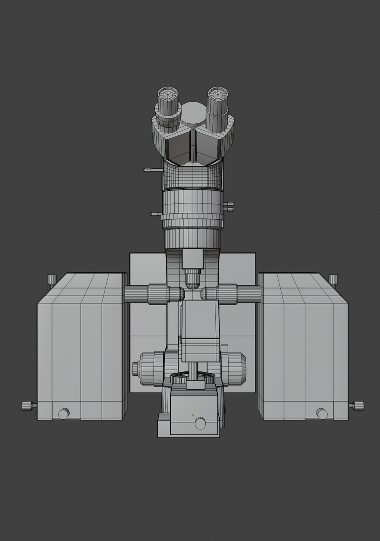 Fluorescence Microscope 3D Model - TurboSquid 1610738