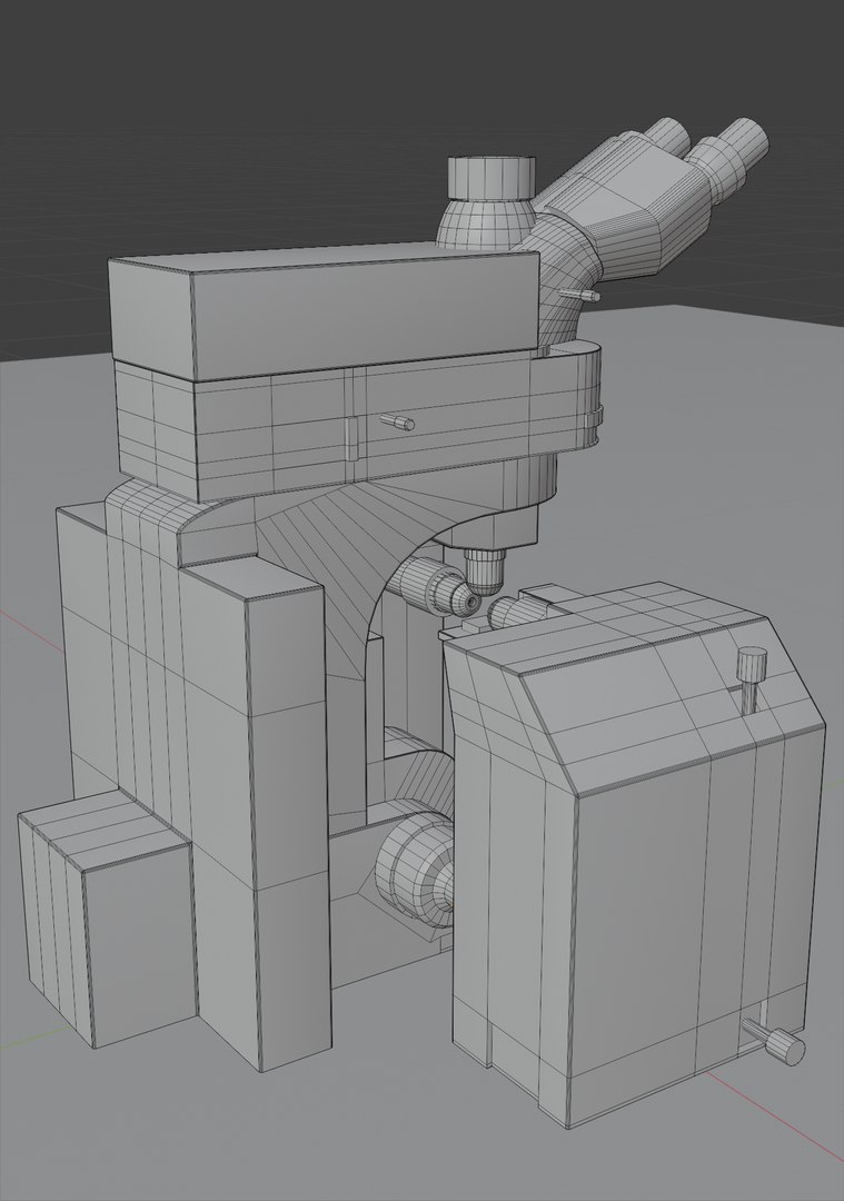 Fluorescence Microscope 3D Model - TurboSquid 1610738