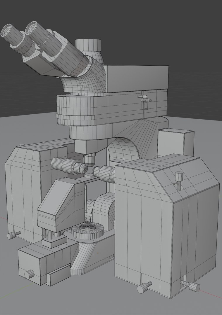 Fluorescence Microscope 3D Model - TurboSquid 1610738
