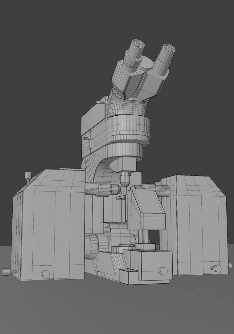 Fluorescence Microscope 3D Model - TurboSquid 1610738
