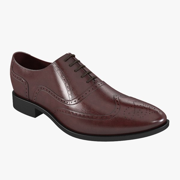 3d model men shoes