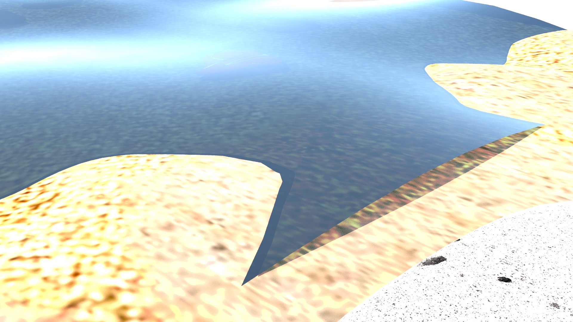 3D beach sand - TurboSquid 1665045