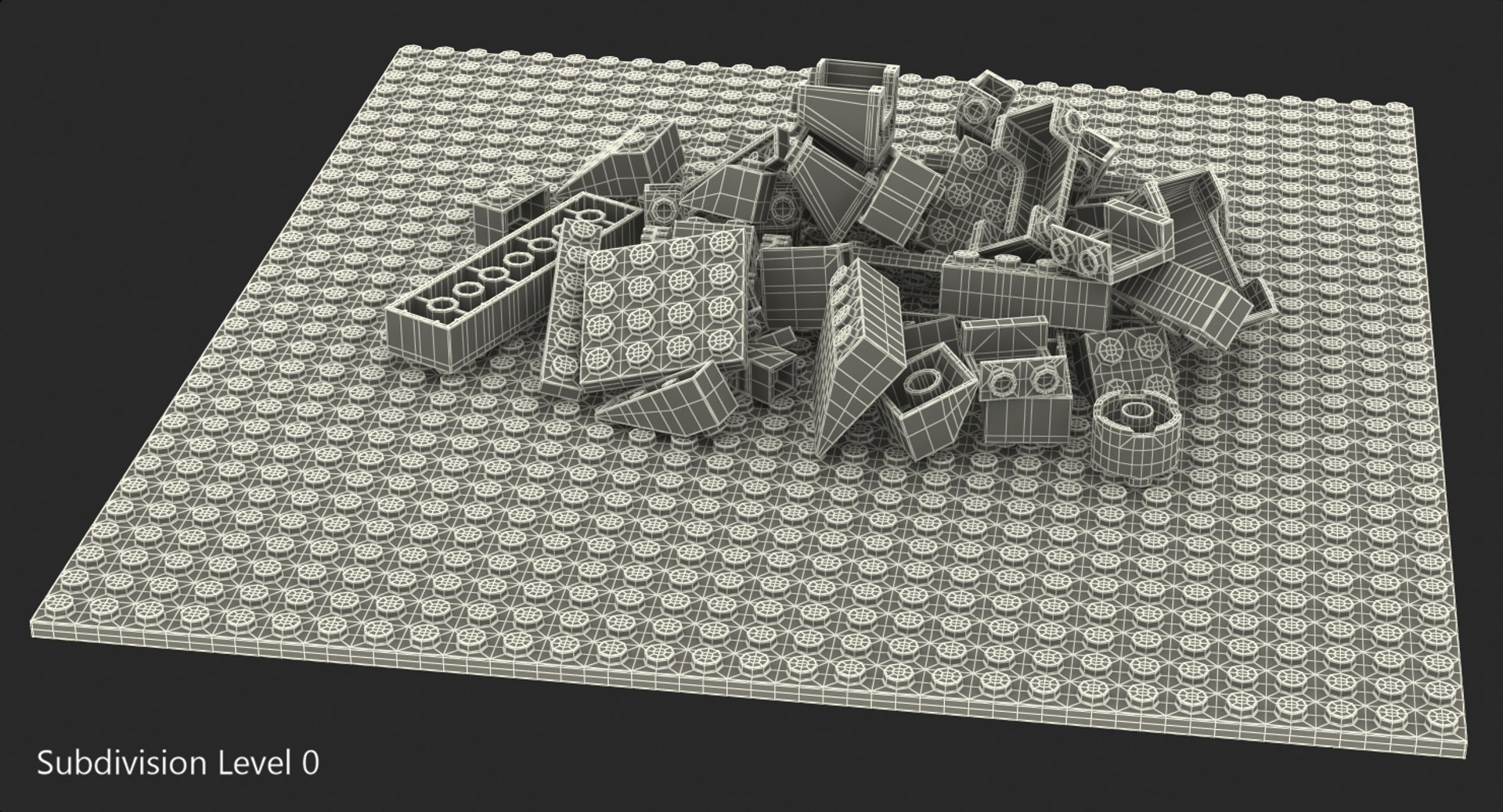 3D Random Lego Bricks - TurboSquid 1313942