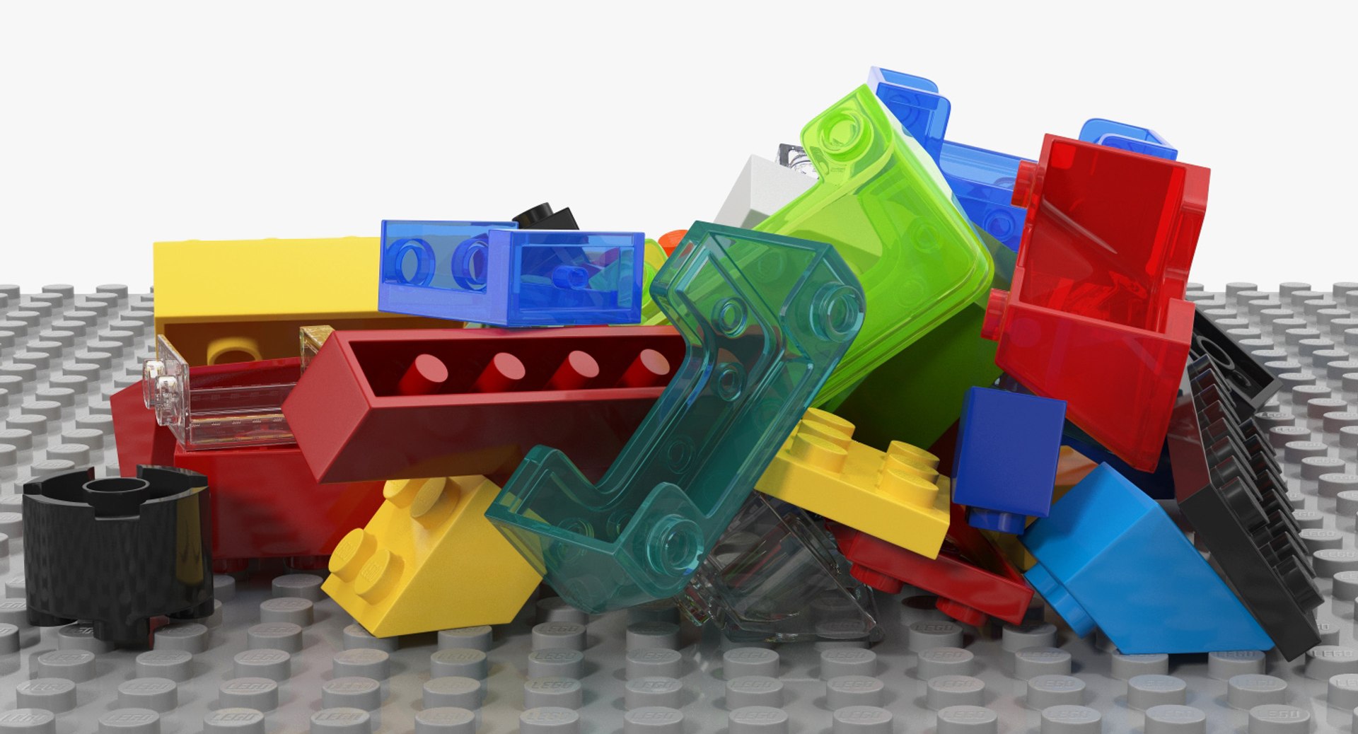3D Random Lego Bricks - TurboSquid 1313942