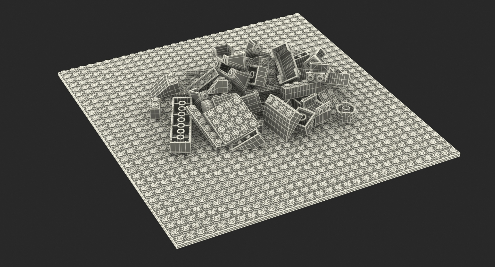 3D Random Lego Bricks - TurboSquid 1313942