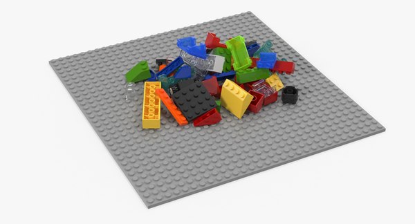 3D random lego bricks - TurboSquid 1313942