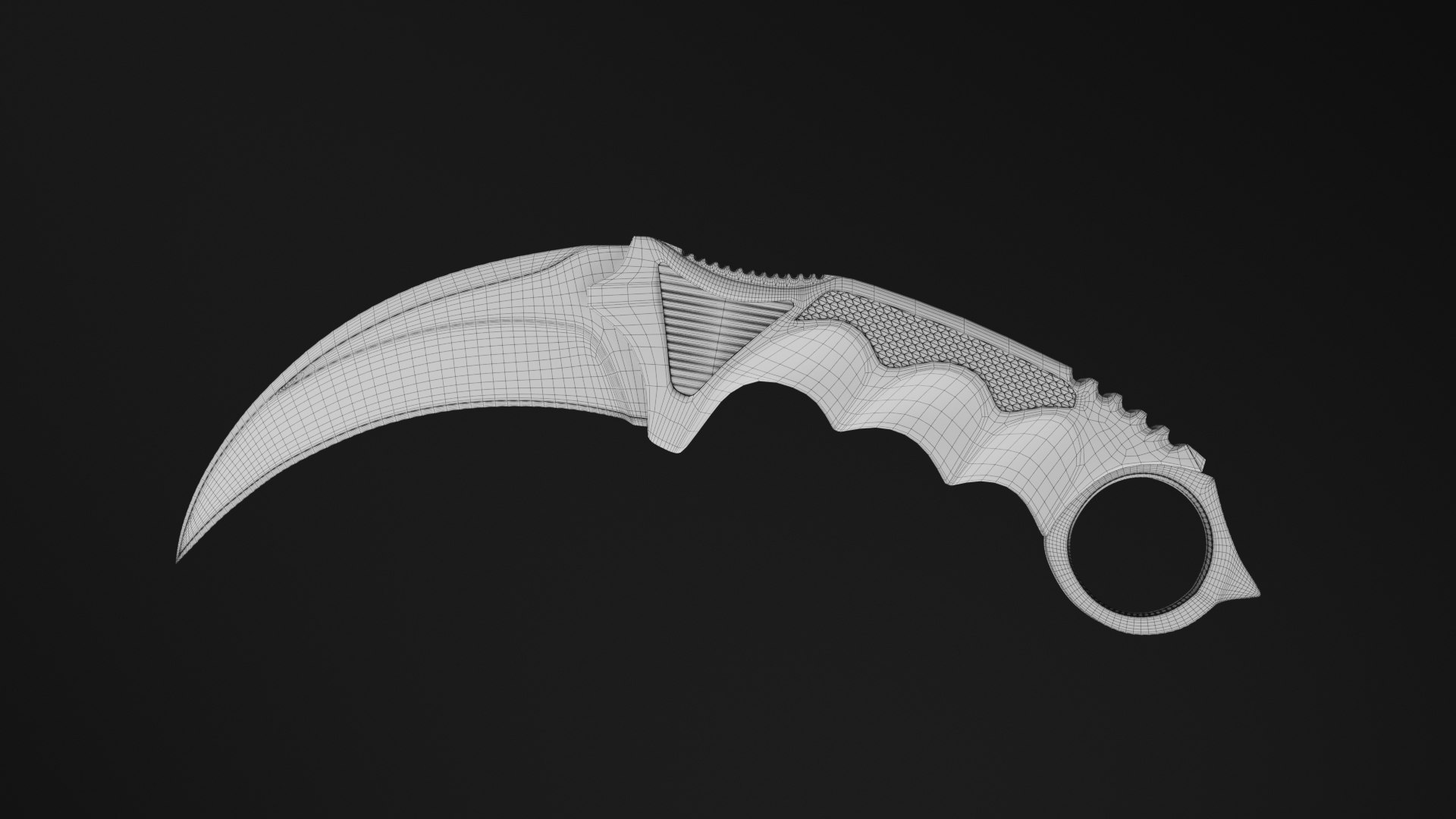 Karambit Knife 3D - TurboSquid 2336897