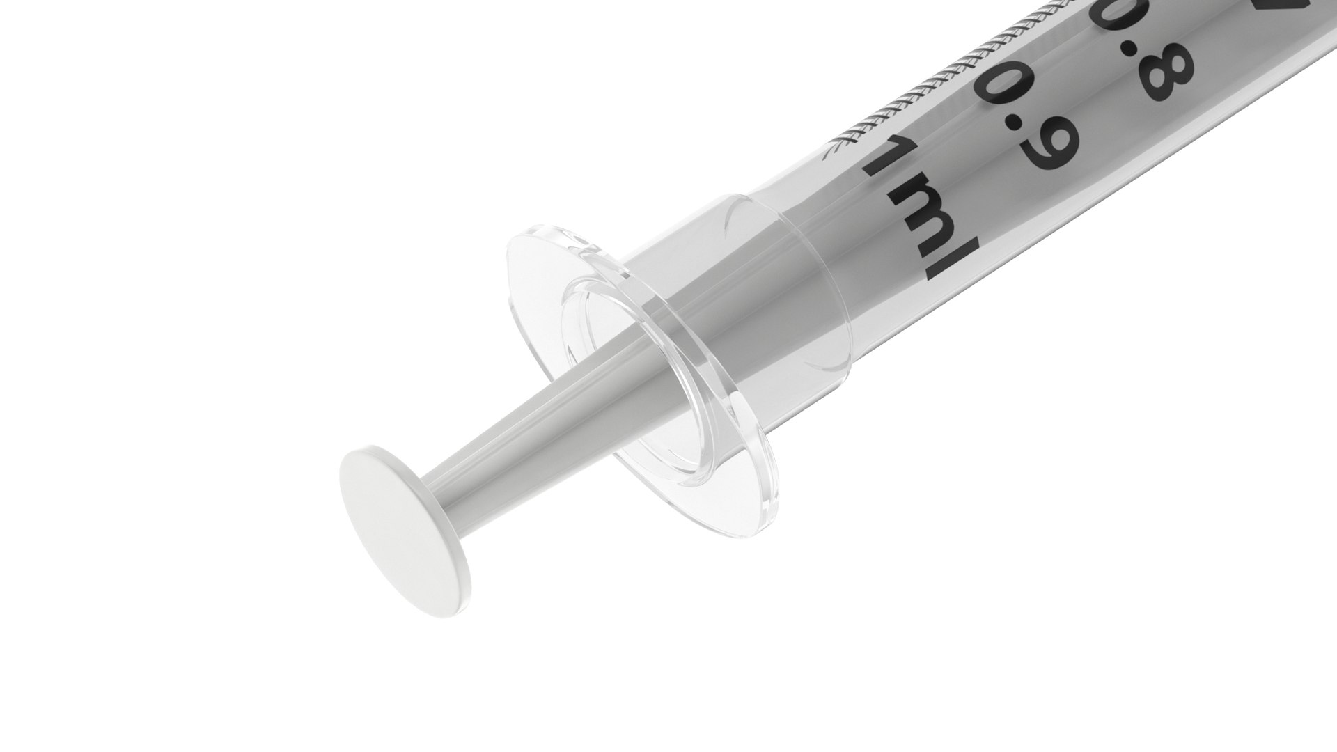 Syringe 1ml Ml 3D Model - TurboSquid 1635396