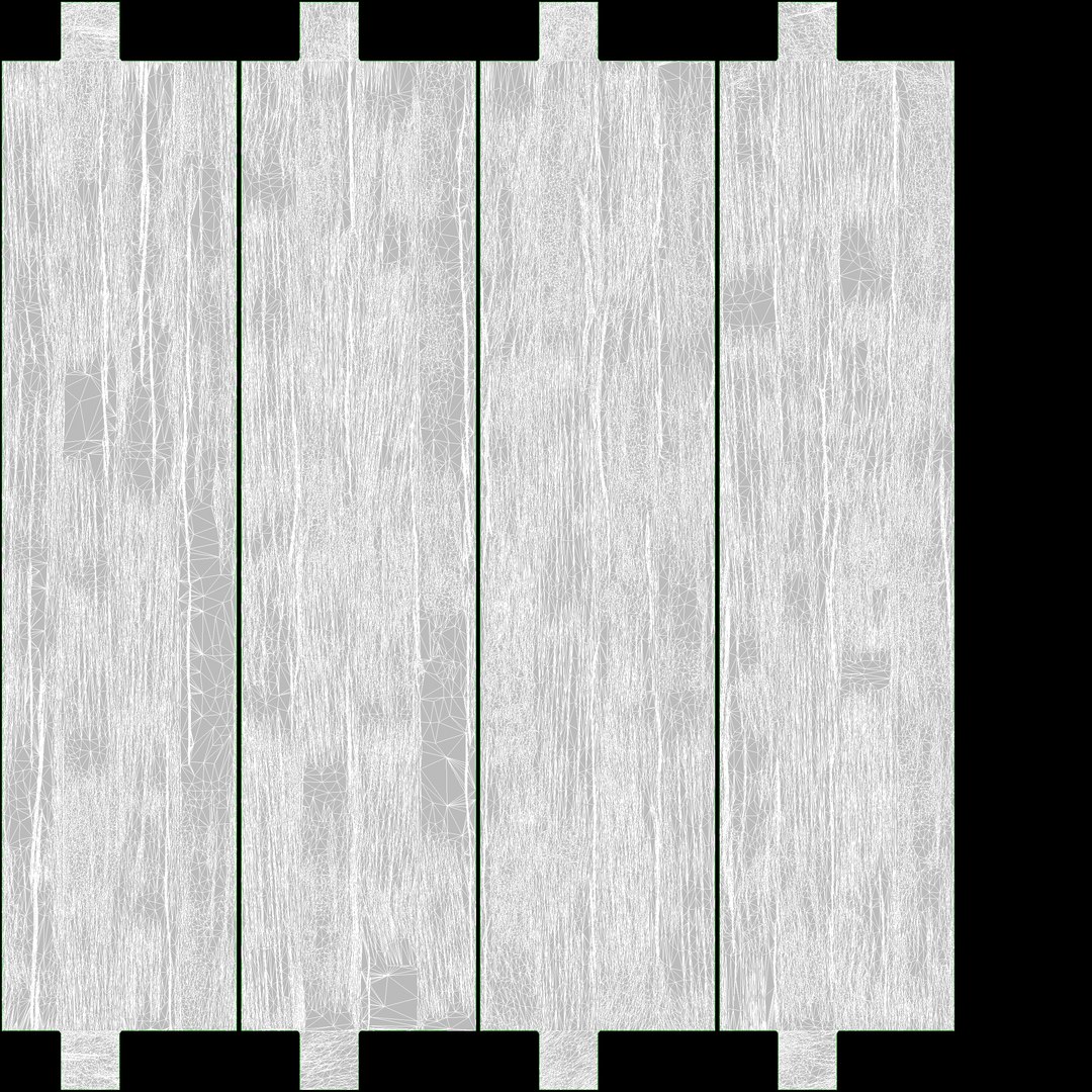 3D Model Old Oak Wood Beams - TurboSquid 1831702