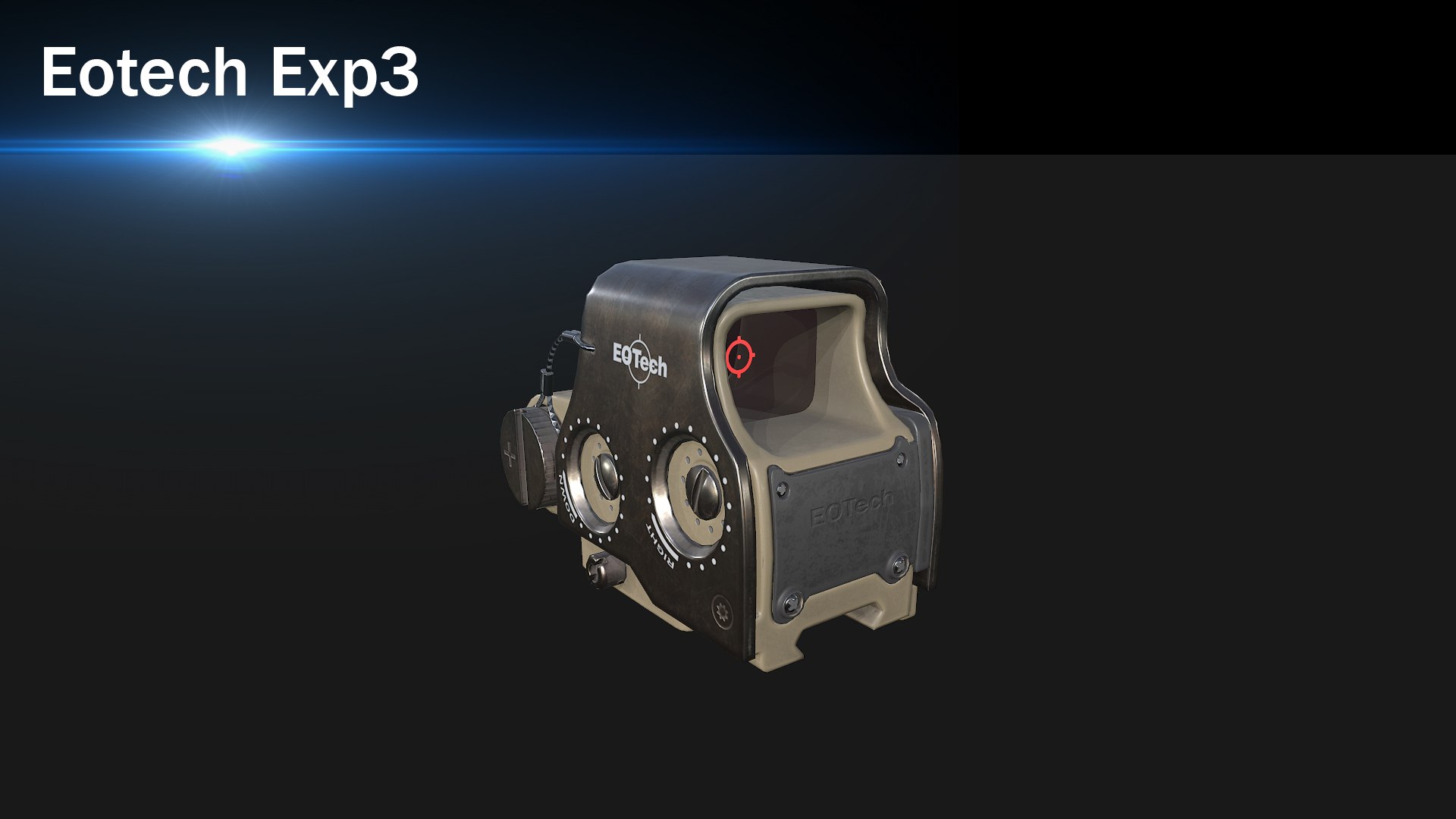 Eotech Lense 3D Model - TurboSquid 1188955