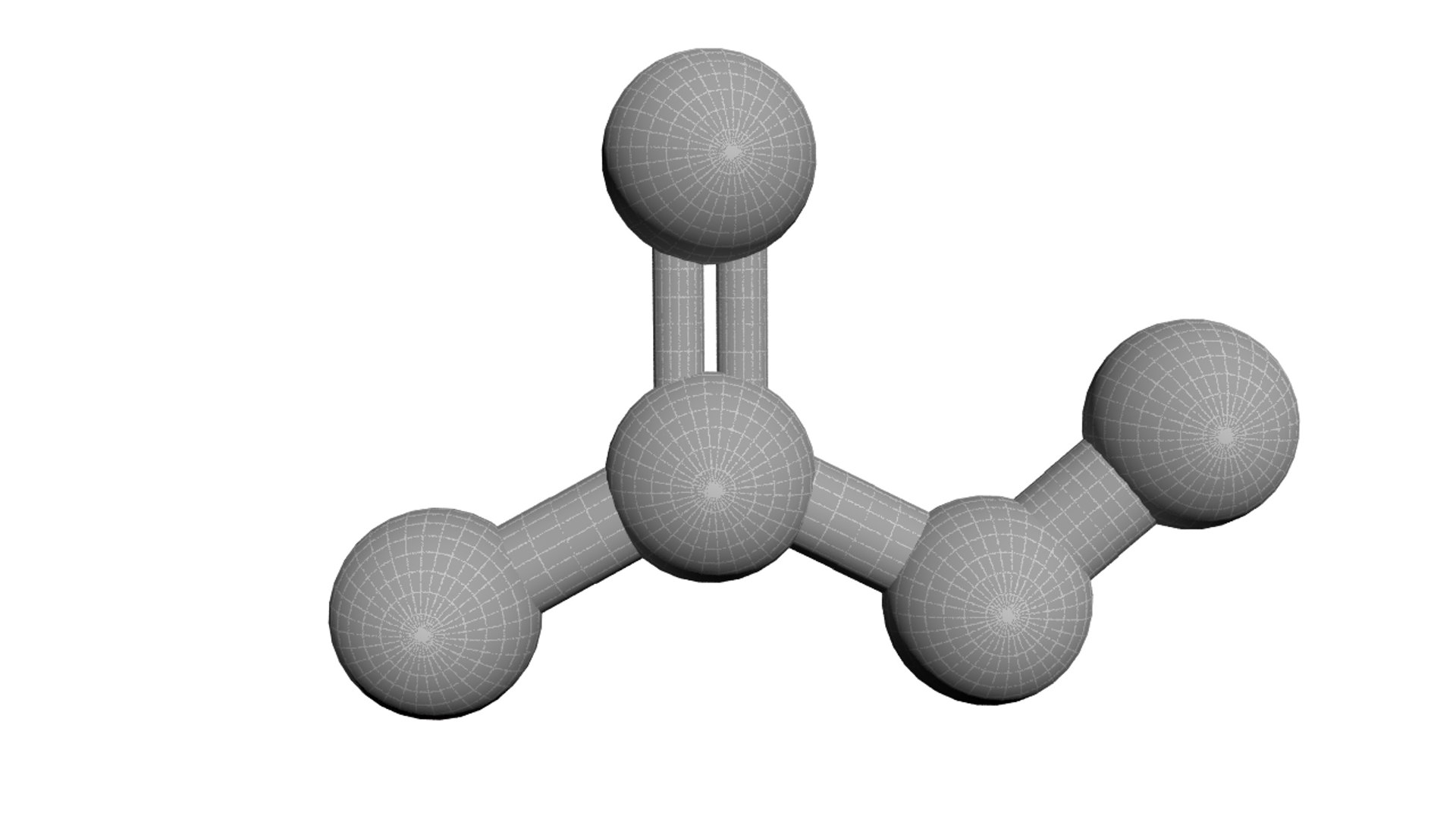 Hno3 molecule nitric acid 3D model - TurboSquid 1425784