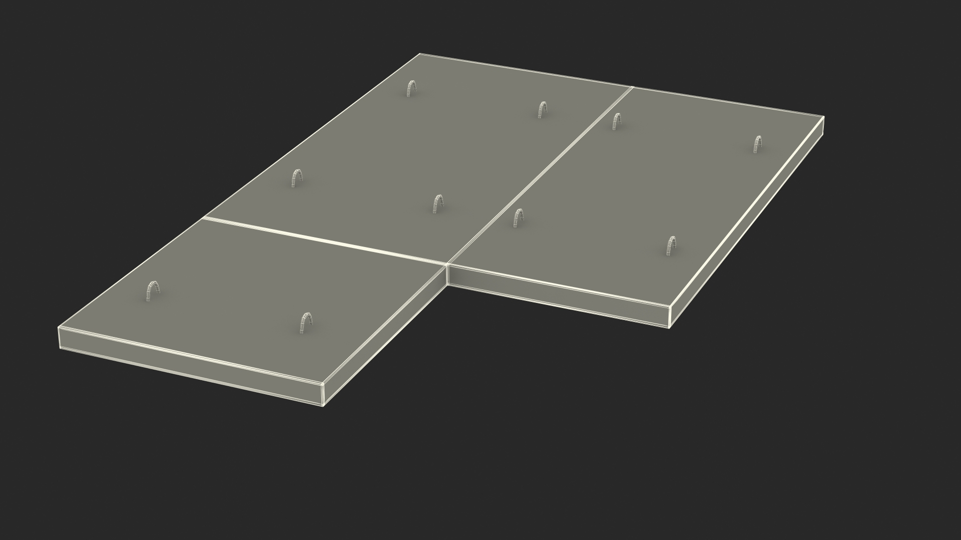 Precast Floor Slab 3D Model - TurboSquid 1686402