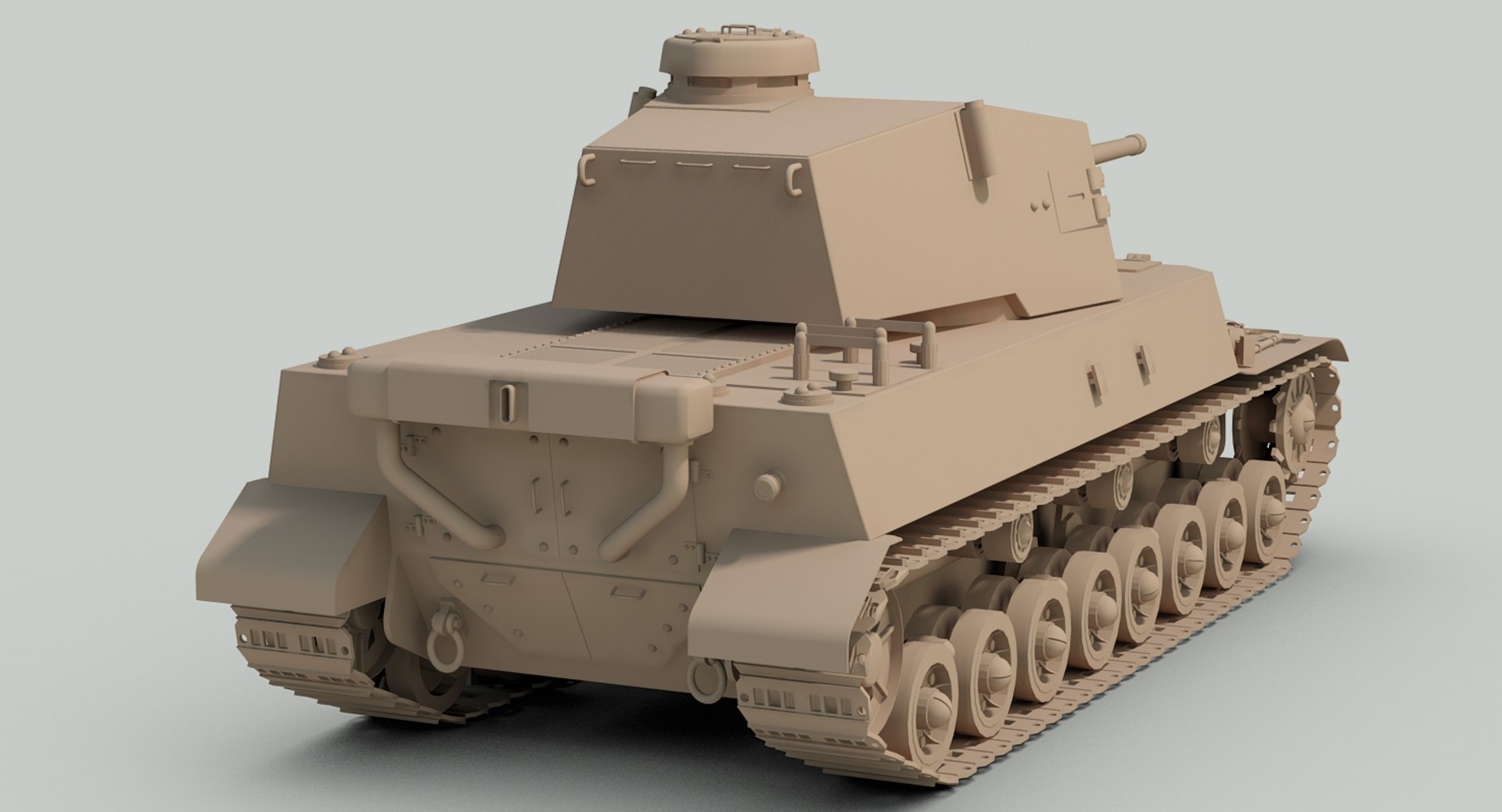 3D ww2 type 5 tank model - TurboSquid 1167305