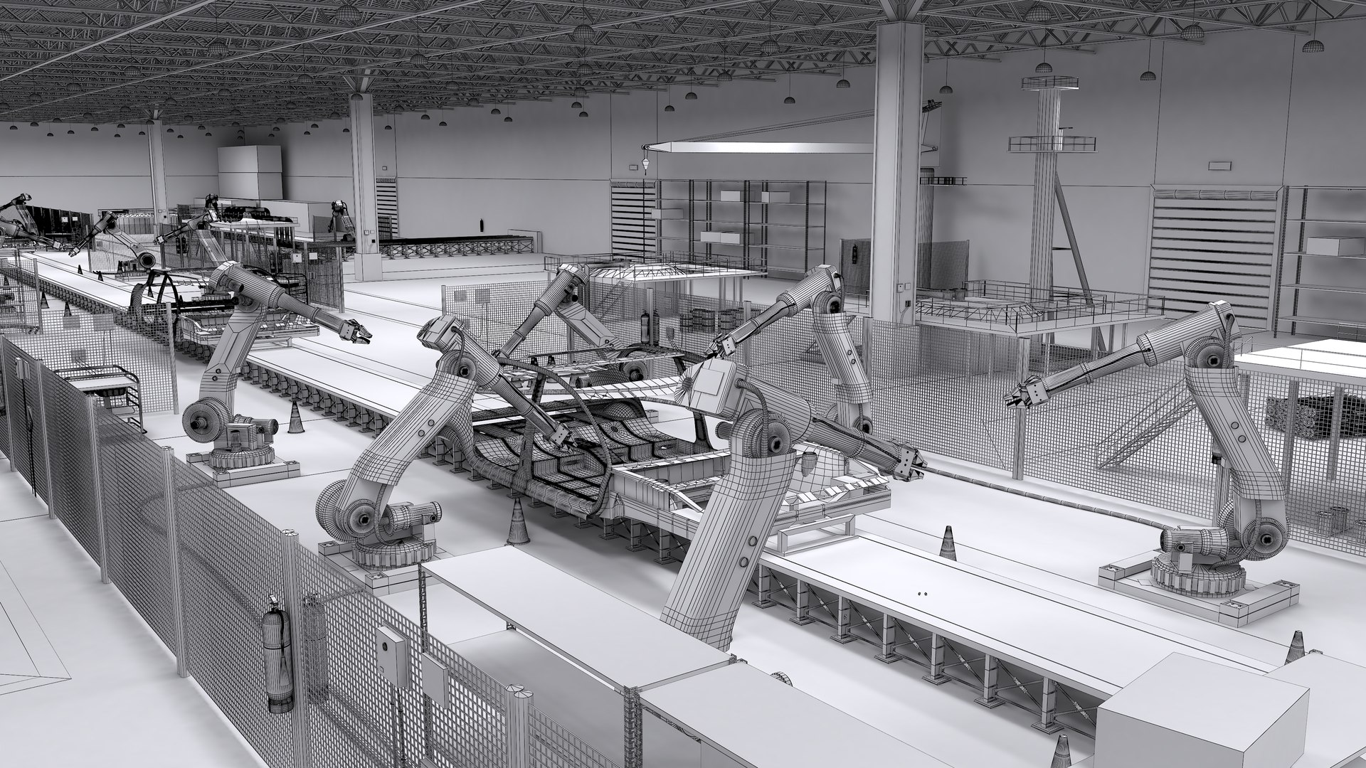 Car Factory 3D - TurboSquid 1716186