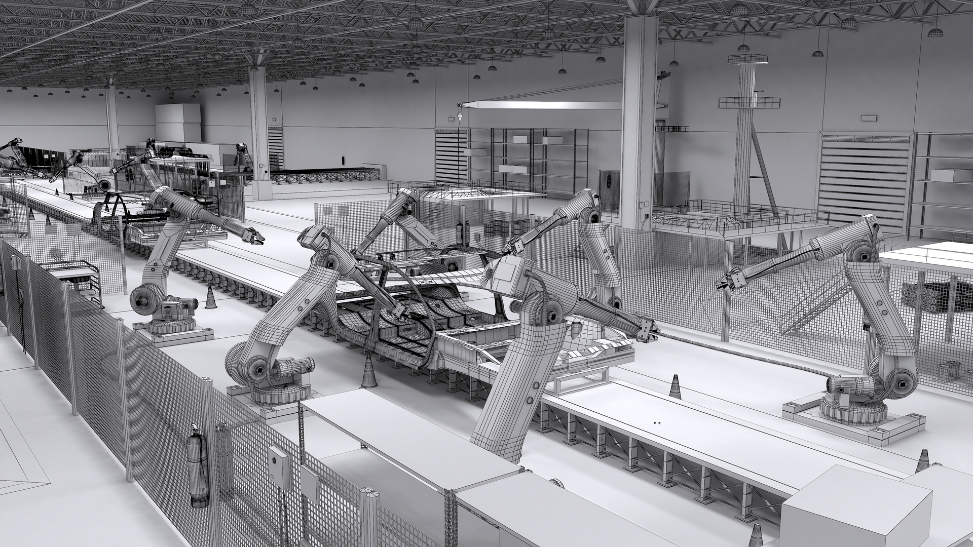 Car Factory 3D - TurboSquid 1716186