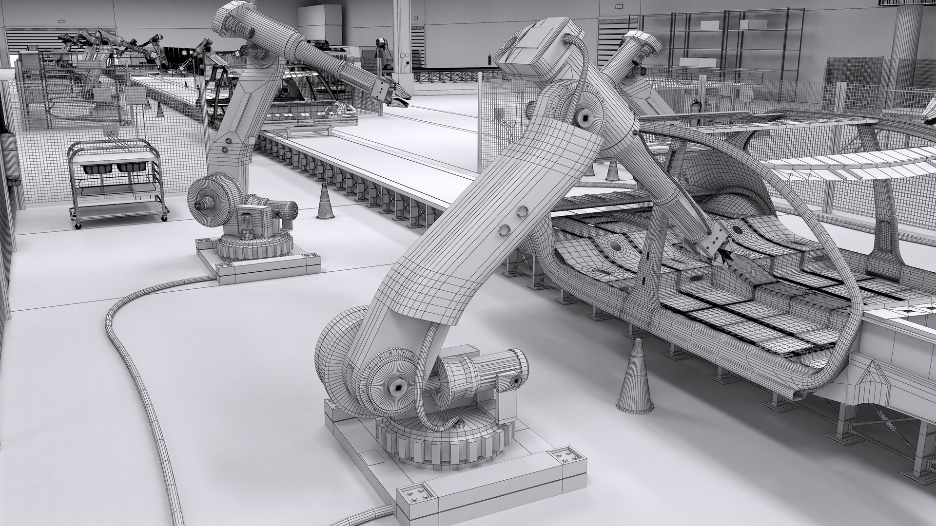 Car Factory 3D - TurboSquid 1716186