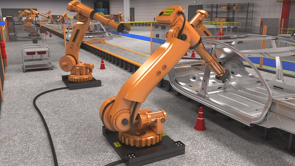 Car Factory 3D - TurboSquid 1716186