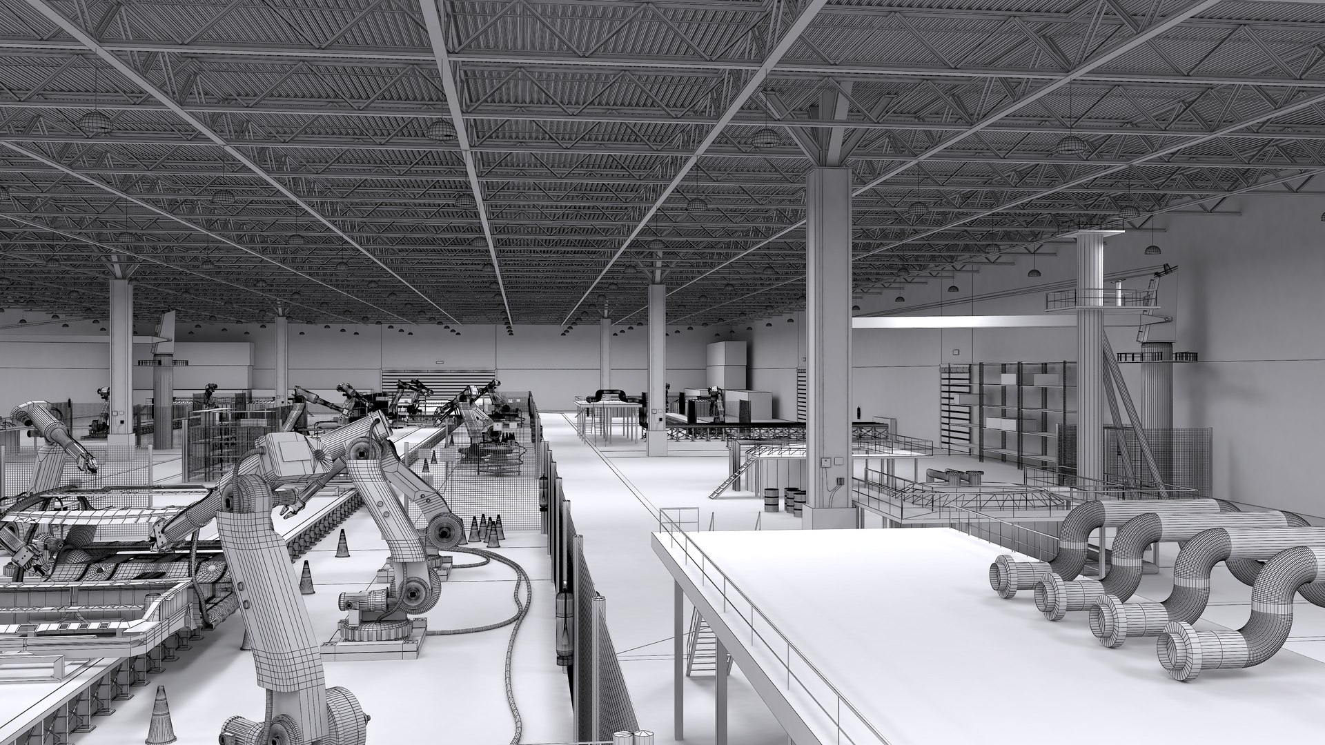 Car Factory 3D - TurboSquid 1716186