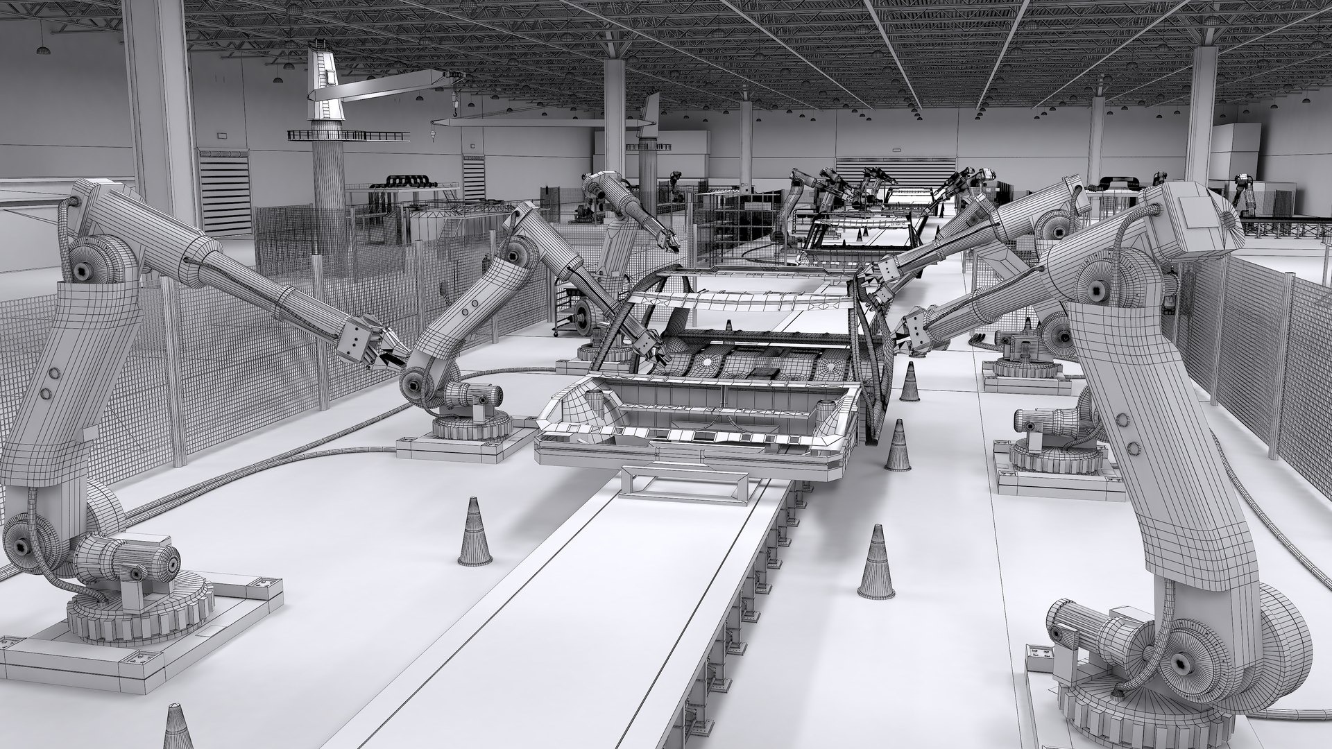 Car Factory 3D - TurboSquid 1716186