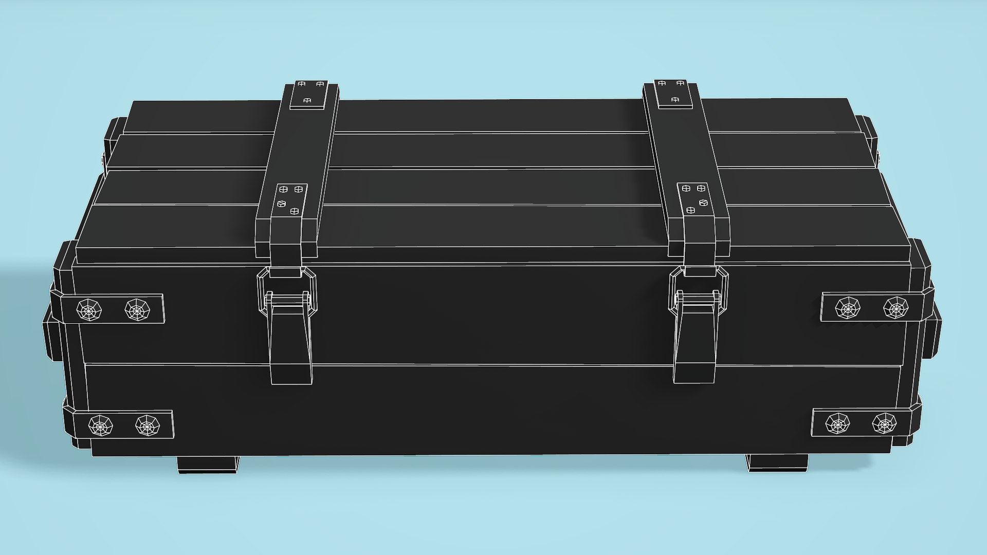 3D Military Crate - Low Poly Mobile Ready - TurboSquid 2038725