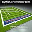 3d Football Field Model