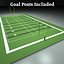3d Football Field Model