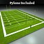 3d Football Field Model