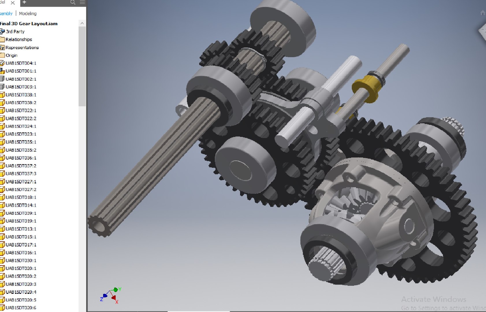 UA-mini-baja-gear-box 3D Model - TurboSquid 1877850