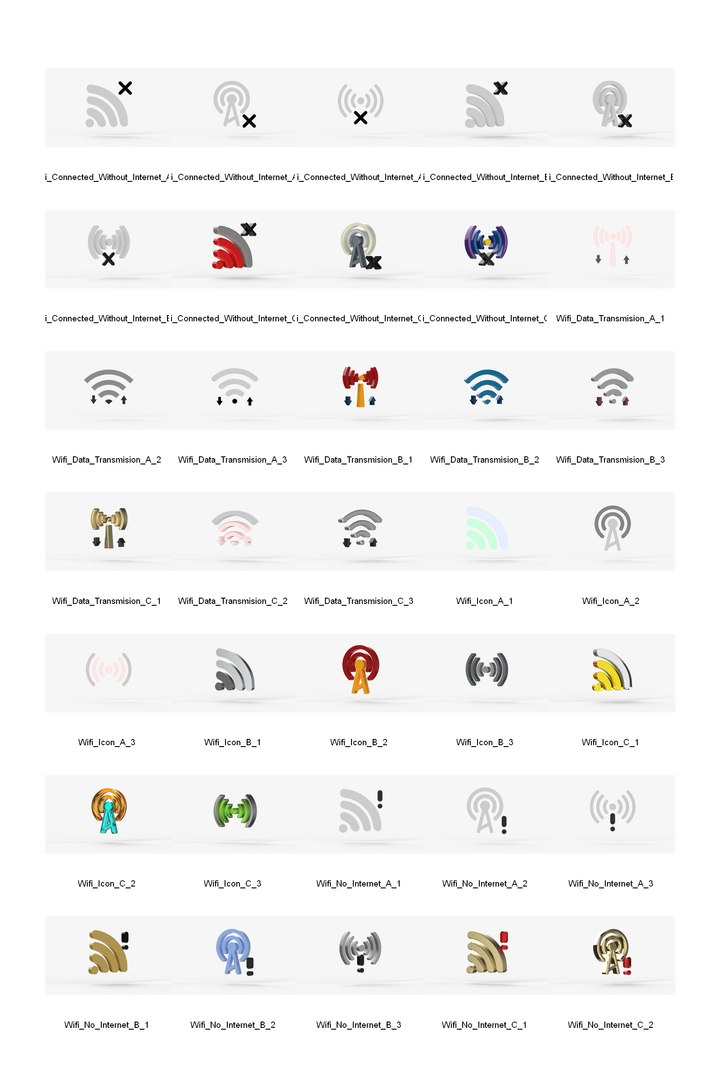 3D Dosch 3D - 3D Pictograms model - TurboSquid 1916658