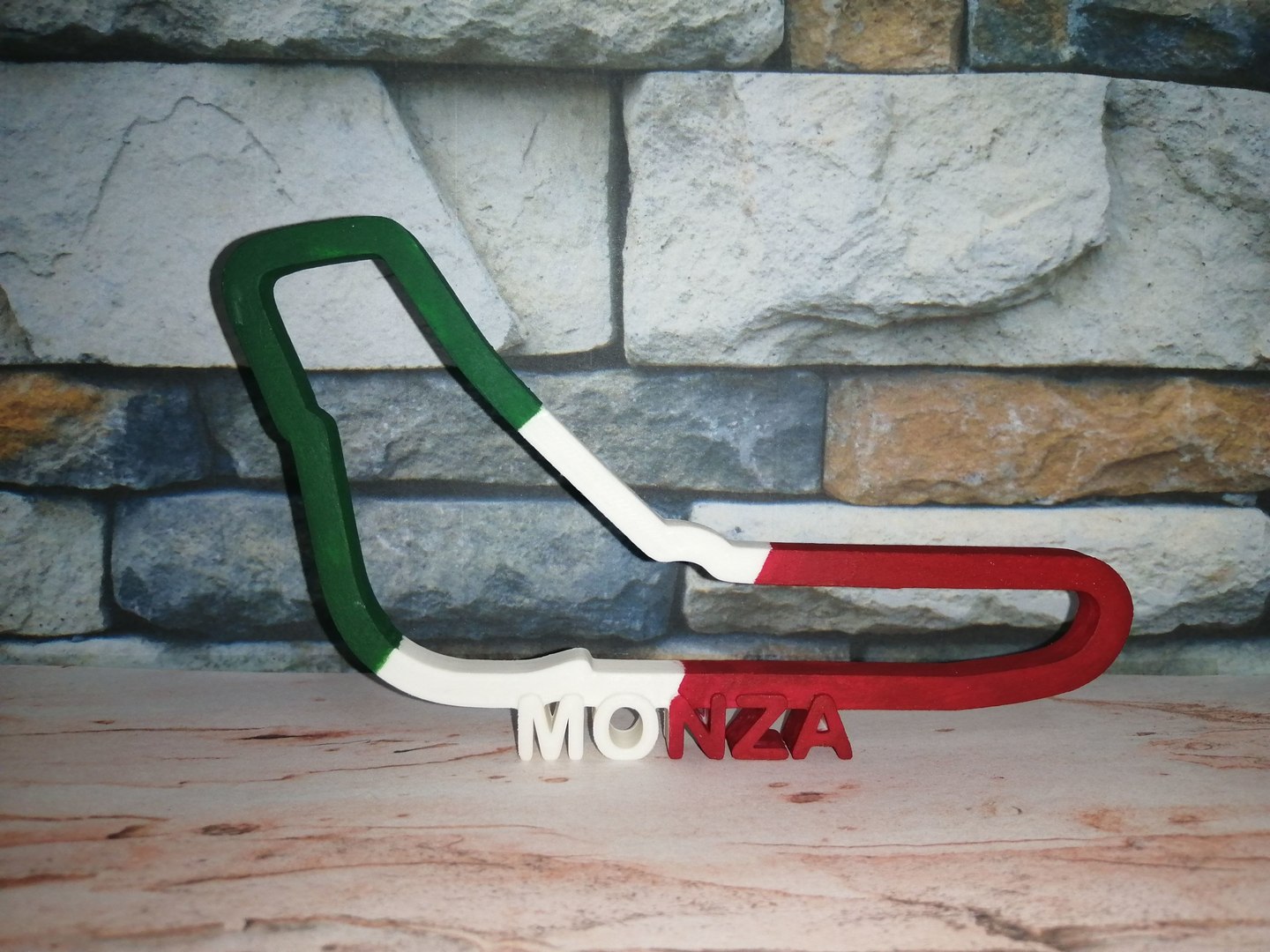 F1 Monza Race Track STL OBJ FBX Files Fusion 360 3D print model Modelo ...